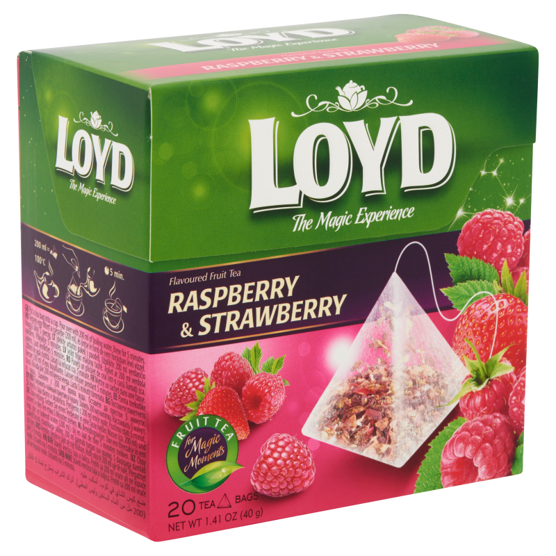 Loyd Gyümölcstea 20x2 g eper-málna Webáruház » 0 Ft - Loyd Gyümölcstea ...
