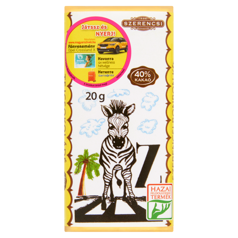 Szerencsi tejcsokoládé 20 g állat ABC Webáruház » 0 Ft - Szerencsi ...