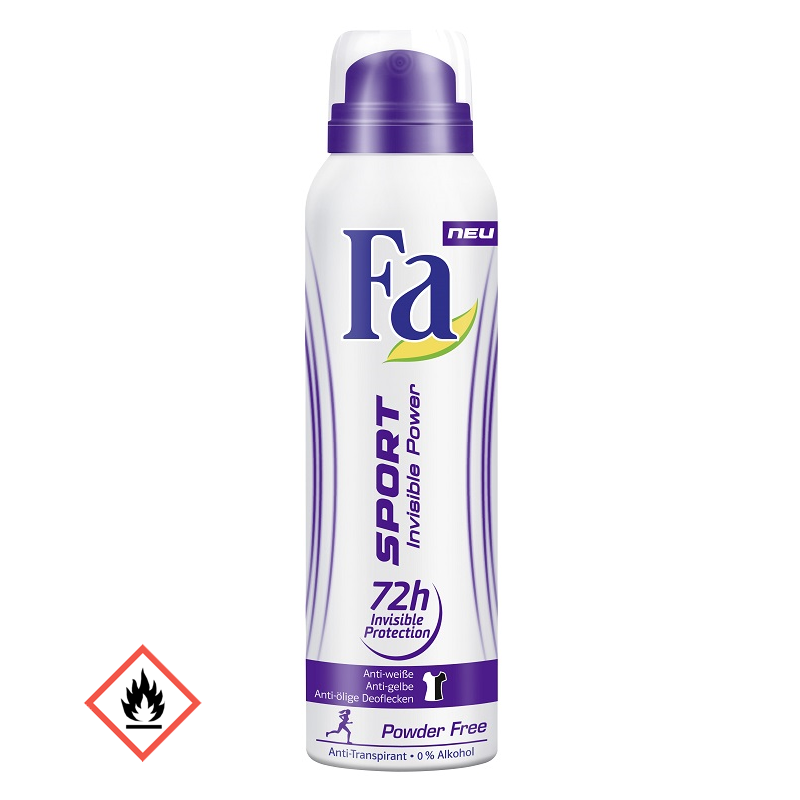 Fa dezodor 150 ml sport invisible power női Webáruház » 0 Ft - Fa ...