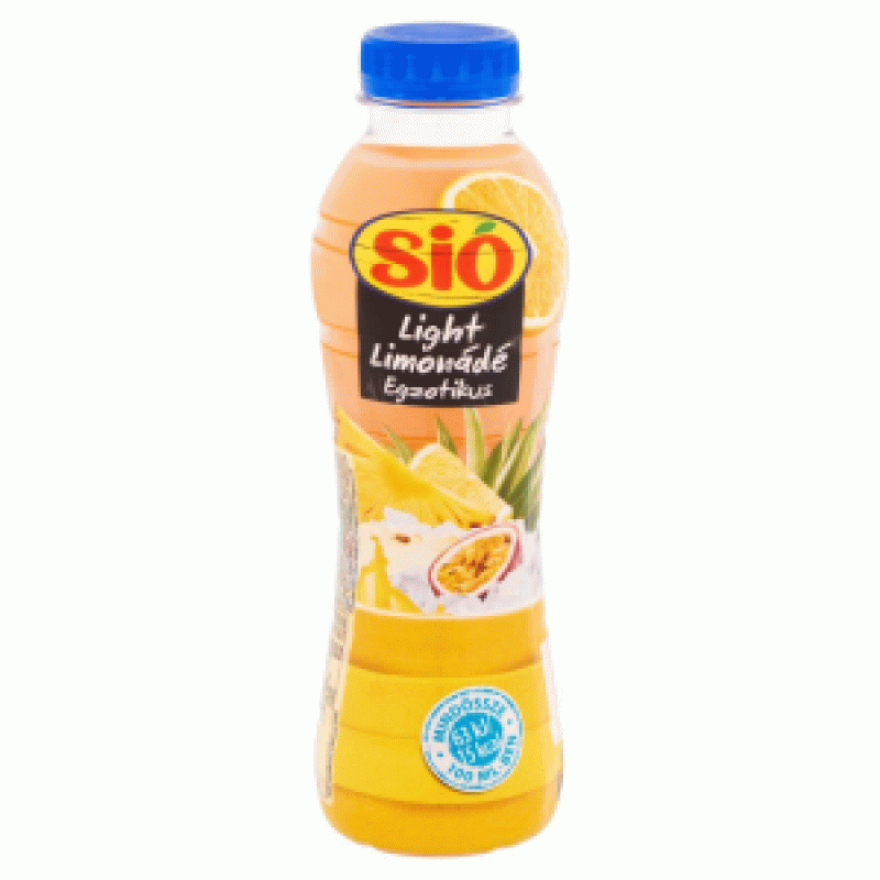 Sió Light Limonádé 0,5 l egzotikus, cukorral, édesítőszerekkel ...