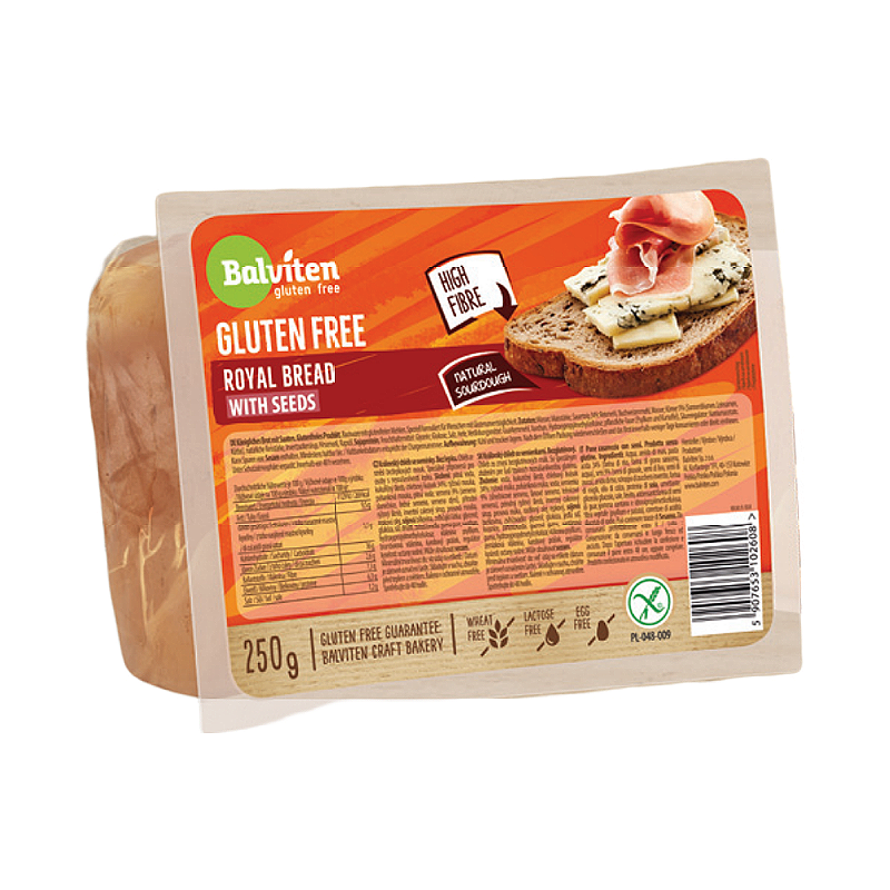 Balviten gluténmentes Royal magvas kenyér kovásszal 250 g Webáruház » 1 ...