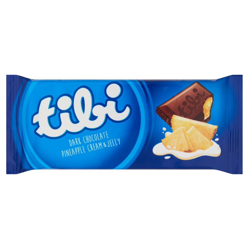 Tibi étcsokoládé 90 g ananászkrémes Webáruház » 0 Ft - Tibi étcsokoládé ...