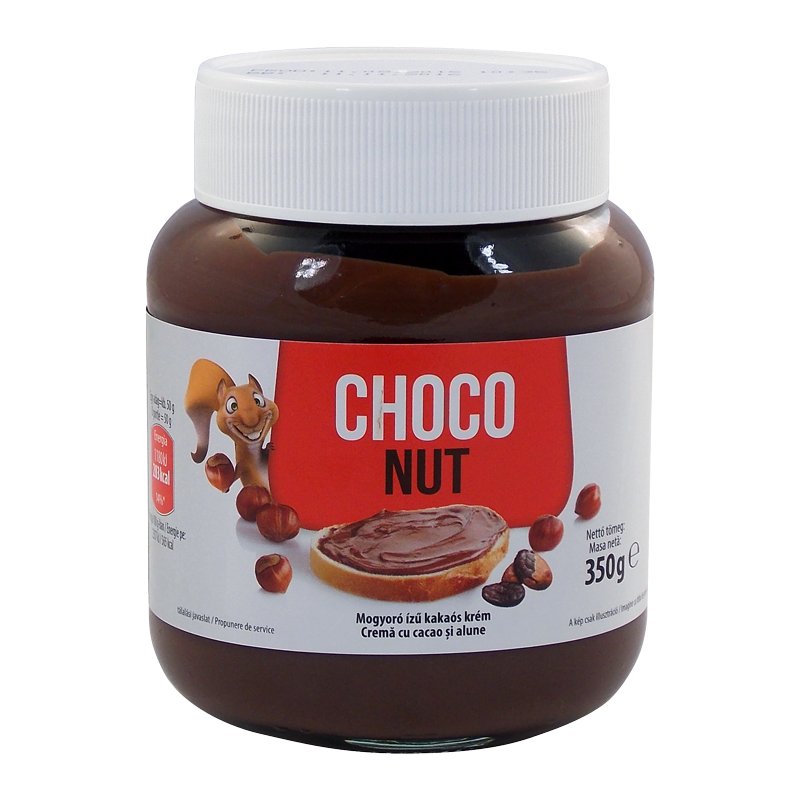 Choco Nut Mogyoró ízű kakaós krém 350 g Webáruház » 0 Ft - Choco Nut ...