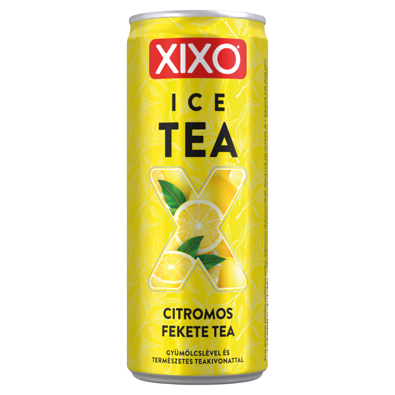 XIXO Ice Tea citromos fekete tea 250 ml Webáruház » 199 Ft - XIXO Ice ...
