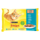 Friskies alutasakos macskaeledel 4x85 g lazac, tonhal, tőke, szardínia ...
