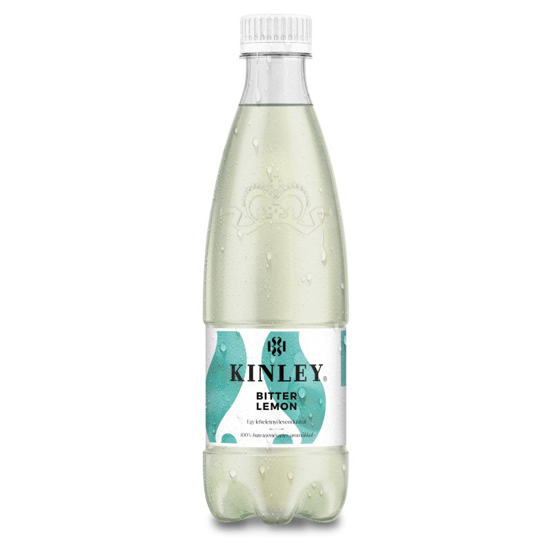 Kinley Bitter Lemon szénsavas üdítőital 0,5 l citrom-levendula ...