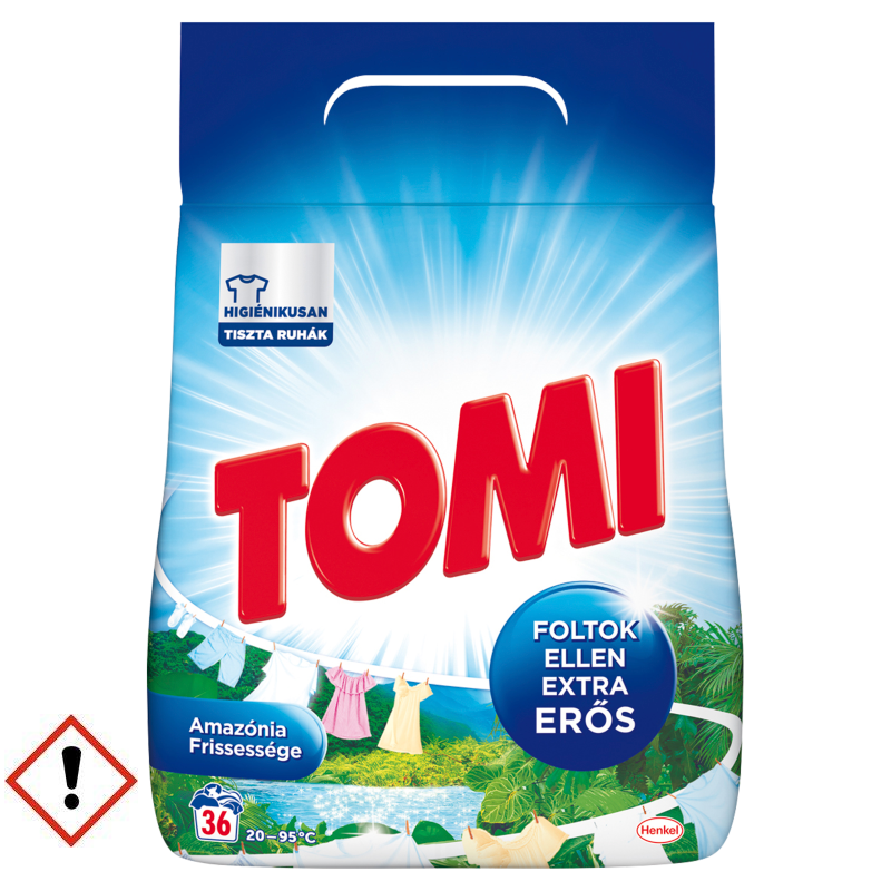 Tomi Amazónia Frissessége mosópor 2,34 kg 36 mosás Webáruház » 0 Ft ...