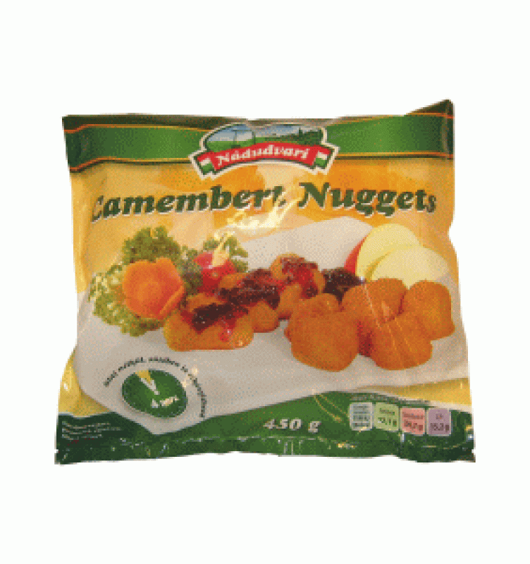 Nádudvari fagyasztott panírozott camembert nuggets 450 g Webáruház » 0 ...