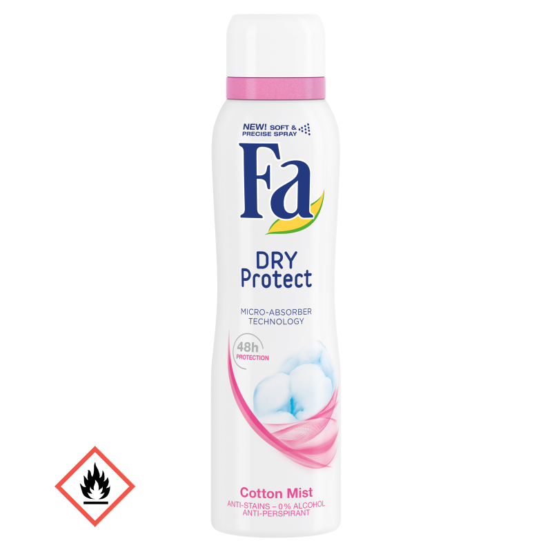 Fa dezodor 150 ml dry protect cotton mist Webáruház » 0 Ft - Fa dezodor ...