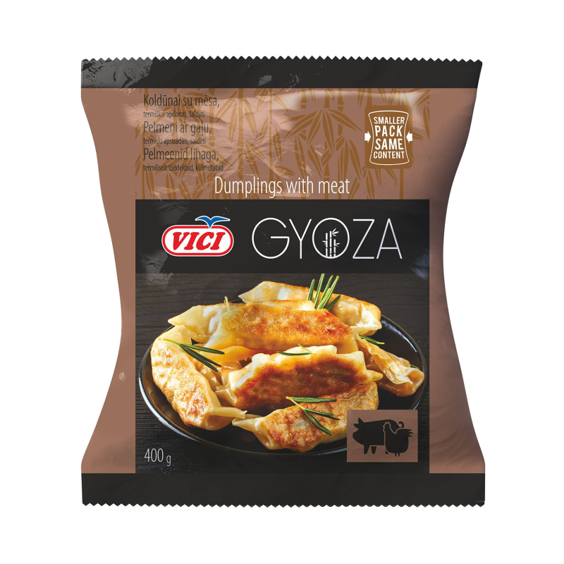 Vici Gyoza fagyasztott gombóc hússal 400 g Webáruház » 1 499 Ft - Vici Gyoza fagyasztott gombóc ...