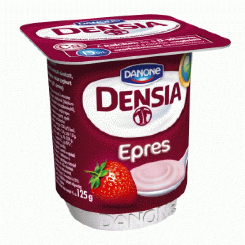 Danone Densia gyümölcsjoghurt 125 g eper Webáruház » 0 Ft - Danone ...
