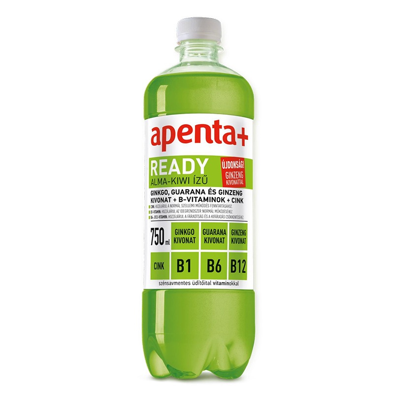 Apenta+ Ready szénsavmentes üdítő 0,75 l alma-kiwi Webáruház » 429 Ft ...