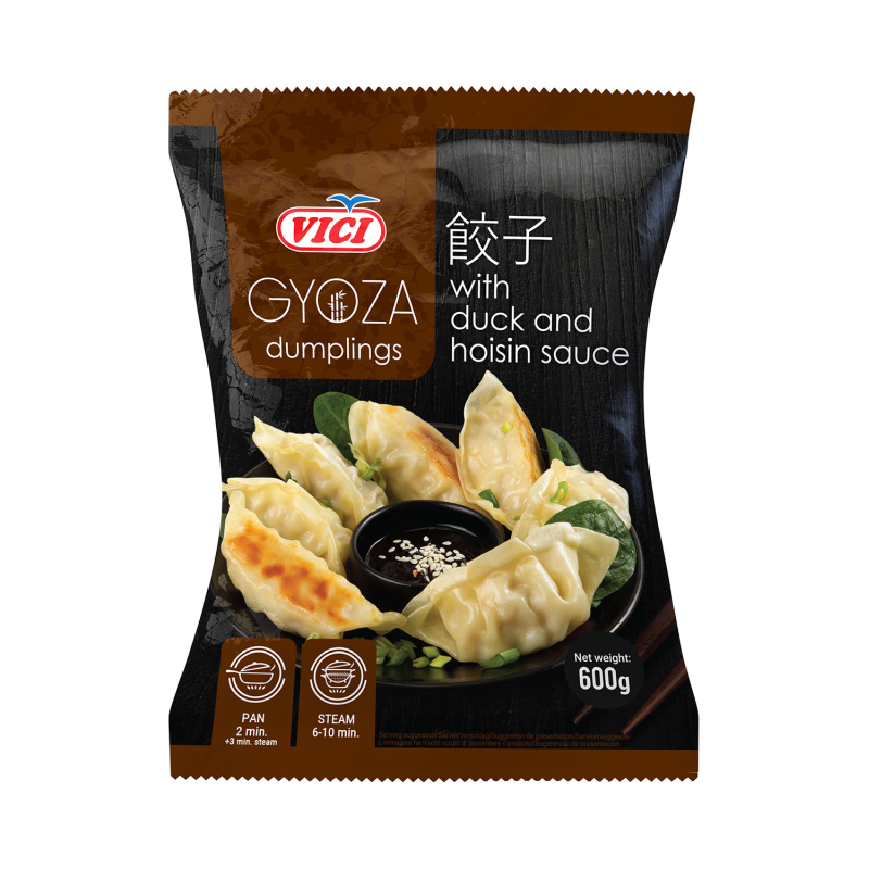 Vici Gyoza fagyasztott gombóc kacsahússal töltött hoisin szószal 600 g Webáruház » 3 499 Ft ...
