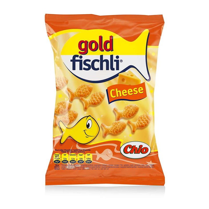 Chio Gold Fischli kréker 100 g sajtos Webáruház » 649 Ft - Chio Gold ...