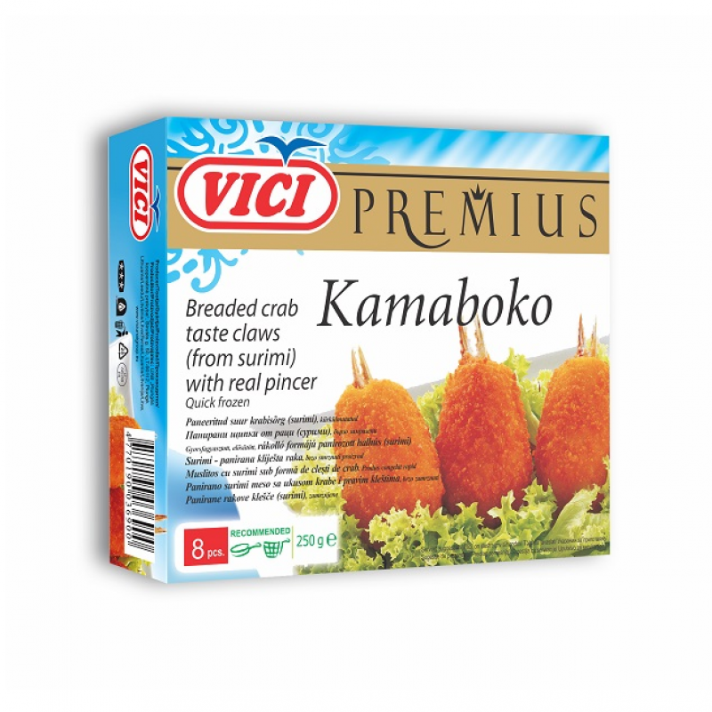 Vici fagyasztott panírozott surimi 170 g garnélarák ízű Webáruház » 0 Ft - Vici fagyasztott ...