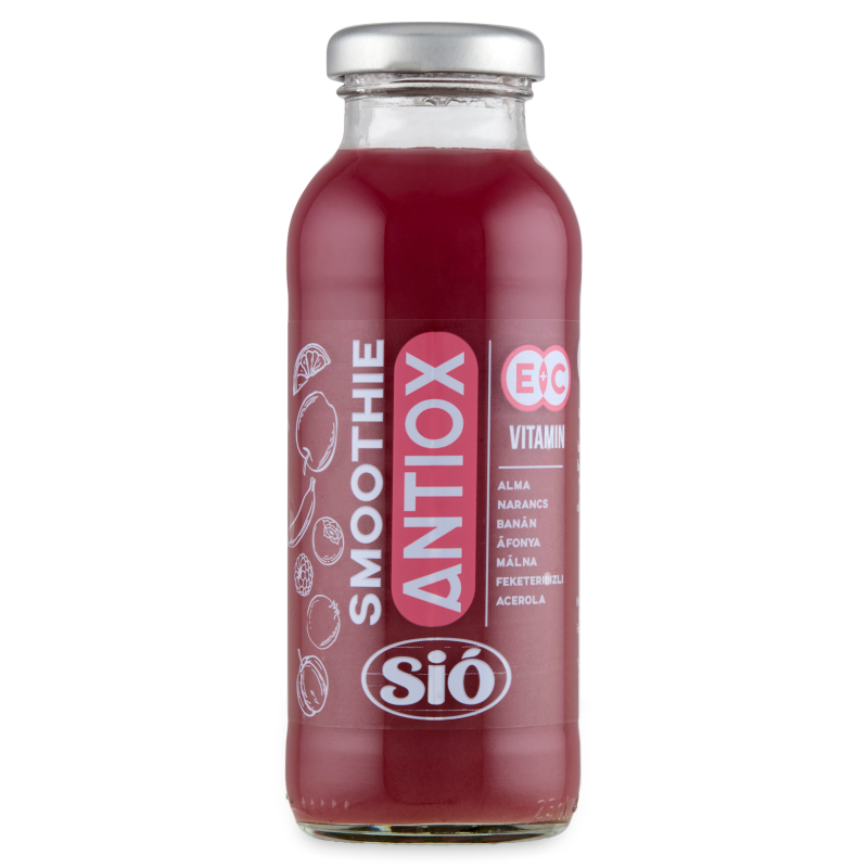 Sió Smoothie 0,25 l antiox 100% Webáruház » 799 Ft - Sió Smoothie 0,25 l antiox 100% Rendelés, Árak