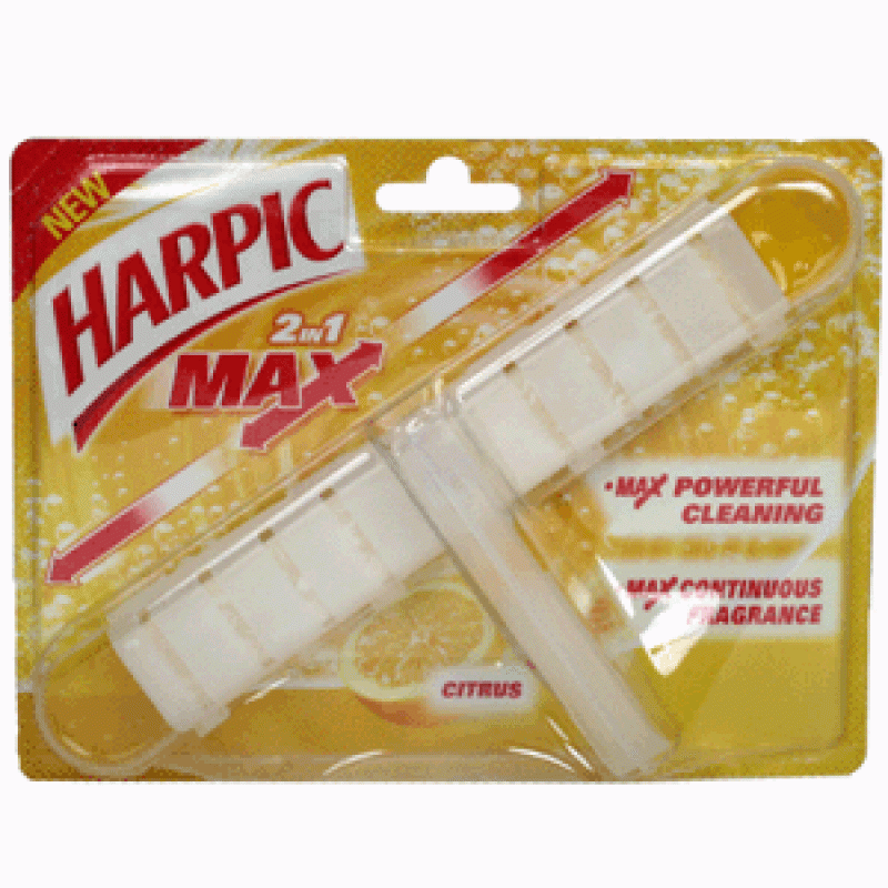 Harpic Max 2in1 wc-illatosító 43 g citrus Webáruház » 0 Ft - Harpic Max ...