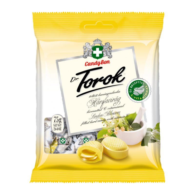 Dr. Torok ízesített kemény cukorka 75 g hársfavirág Webáruház » 329 Ft ...