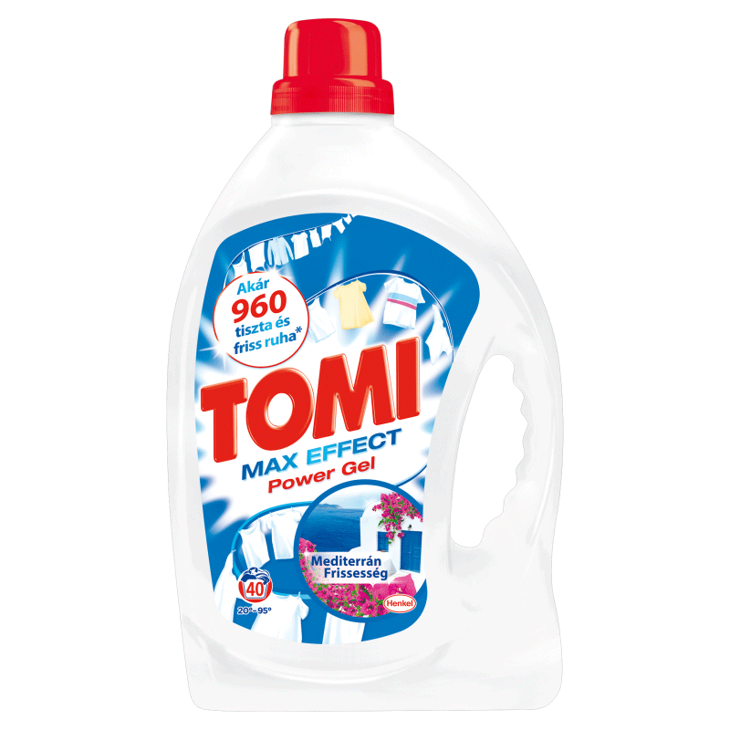 Tomi MAX Effect mosószer gél 2,64 l Mediterrán 40 mosáshoz Webáruház ...