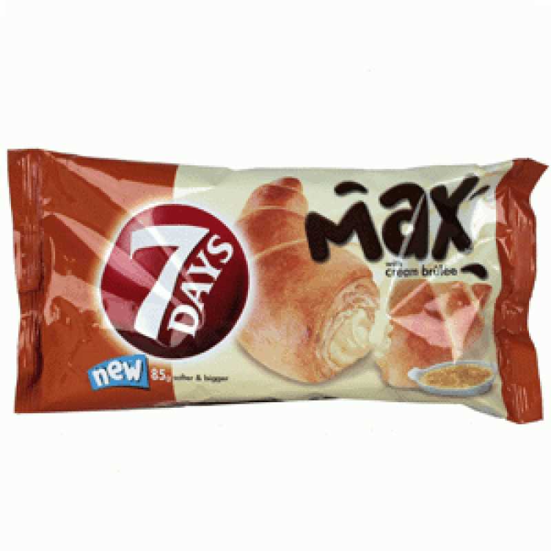 7 Days Max croissant 85 g karamella krémmel töltött Webáruház » 0 Ft ...