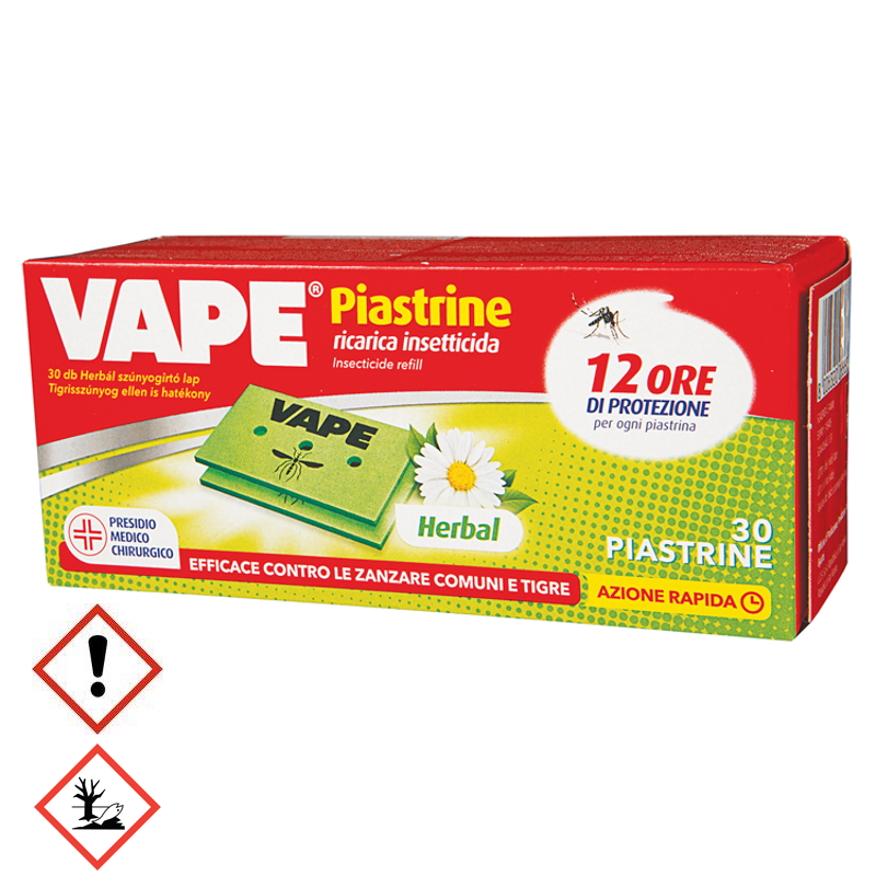 Vape Herbal elektromos szúnyogriasztó lapka 30 db Webáruház » 0 Ft ...