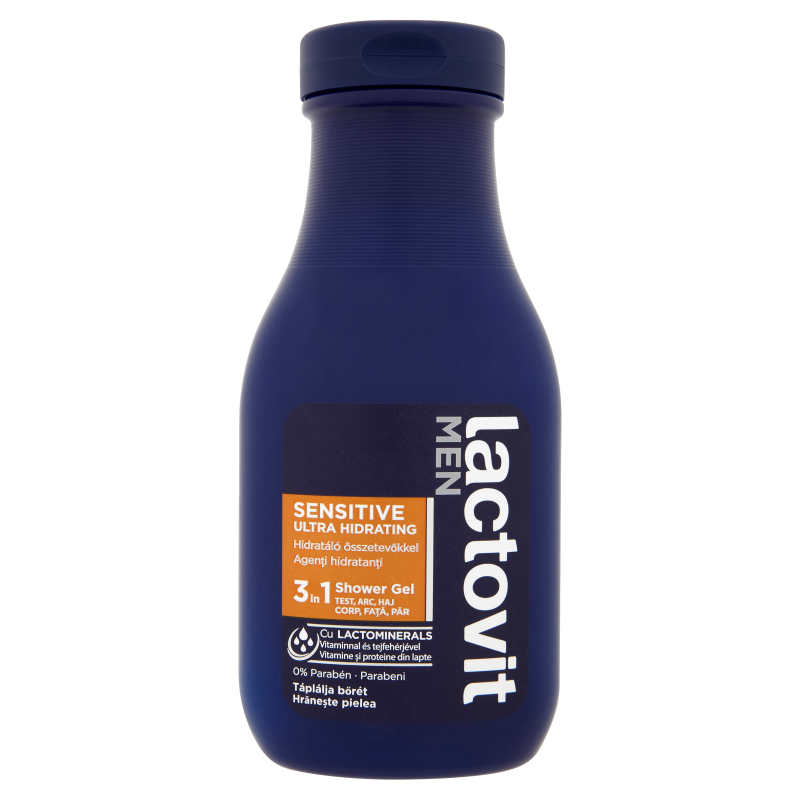 Lactovit tusfürdő 300 ml Men sensitive Webáruház » 0 Ft - Lactovit ...