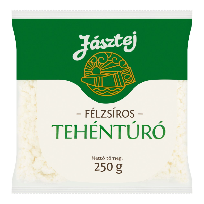 Jásztej tehéntúró 250 g félzsíros Webáruház » 499 Ft - Jásztej ...
