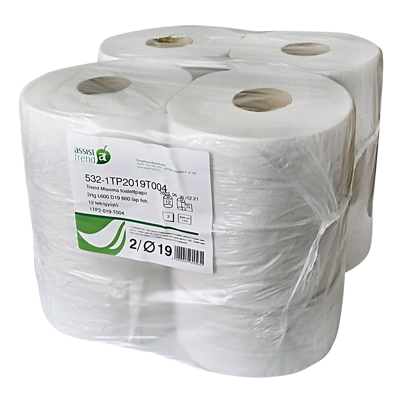 Trend Maxima toalettpapír 2 rétegű 12 tekercs fehérített Webáruház » 9 790 Ft - Trend Maxima ...