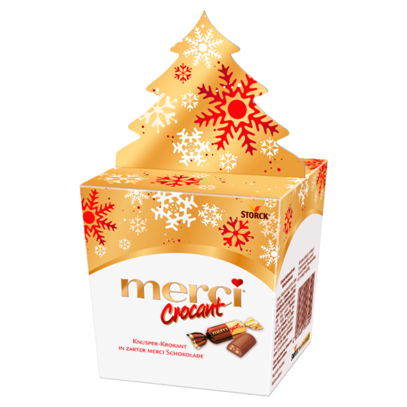 Merci Crocant tejcsokoládé 150 g mogyorós töltelékkel Webáruház » 0 Ft ...