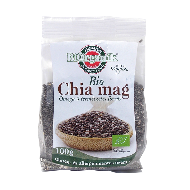 Biorganik bio chia mag 100 g fekete Webáruház » 0 Ft - Biorganik bio ...
