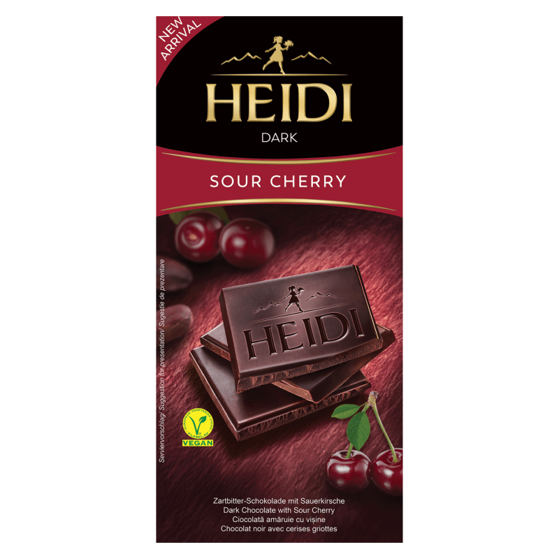 Heidi Étcsokoládé 80 g sour cherry Webáruház » 1 299 Ft - Heidi ...